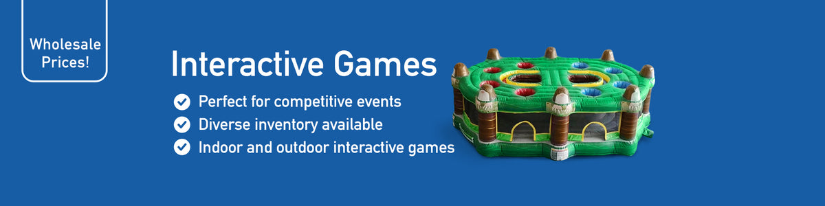 Inflatable Interactive Games for Sale | HullaBalloo Sales
