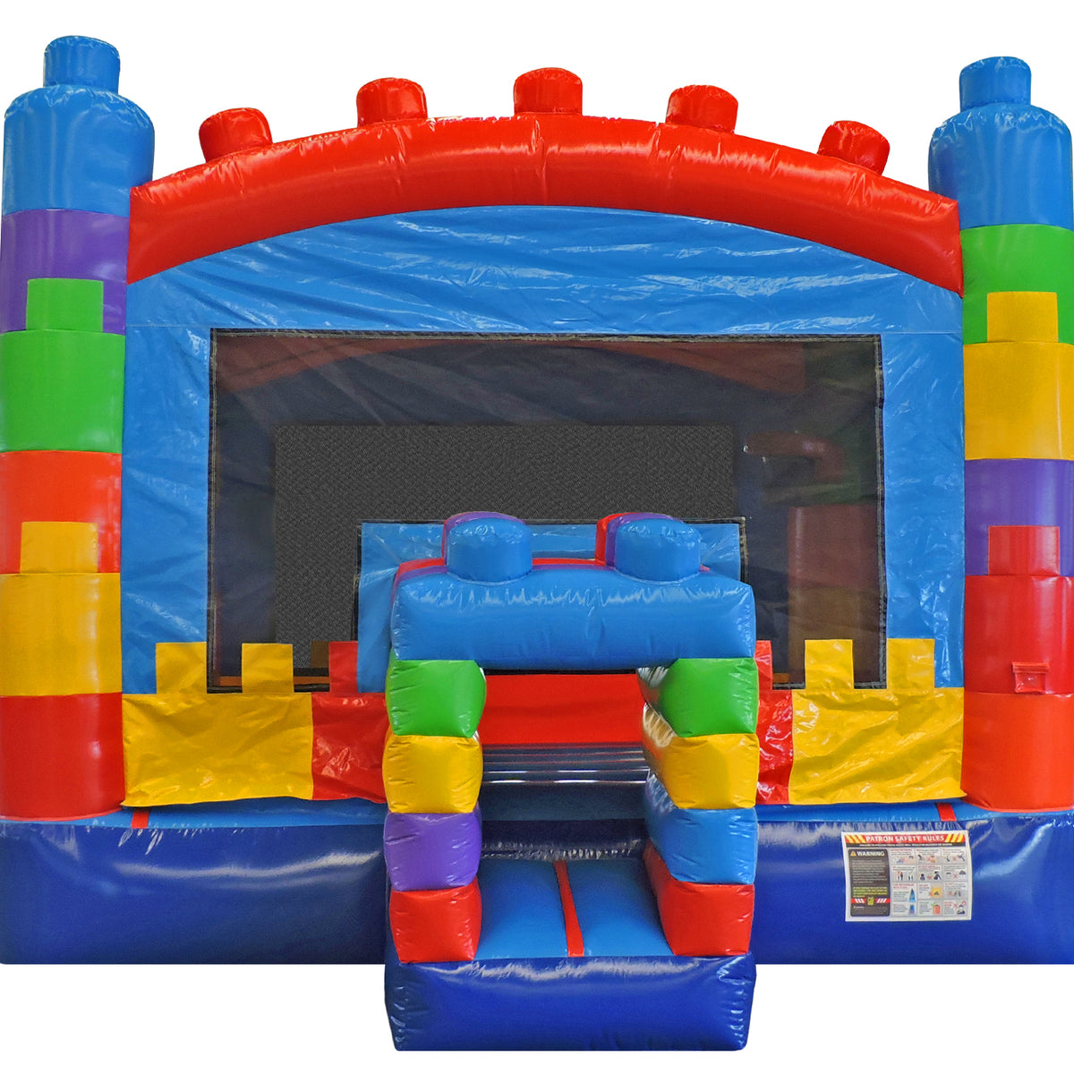 Commercial Grade Blocks Bounce House for Sale | HullaBalloo Sales