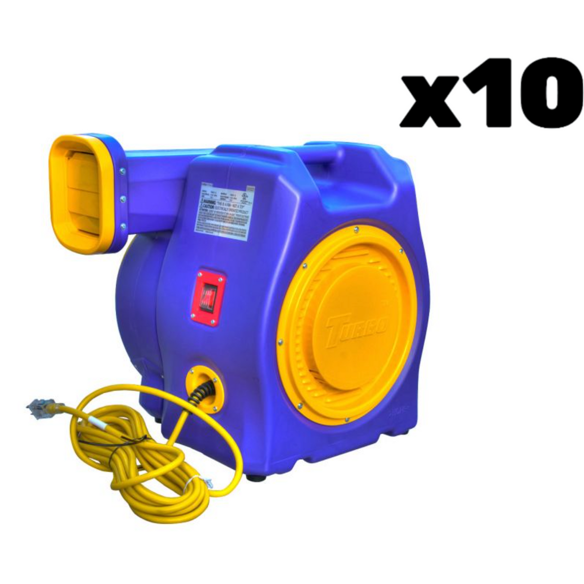 Turbo 2HP Blower - 10 Pack | Commercial Blowers | HullaBalloo Sales
