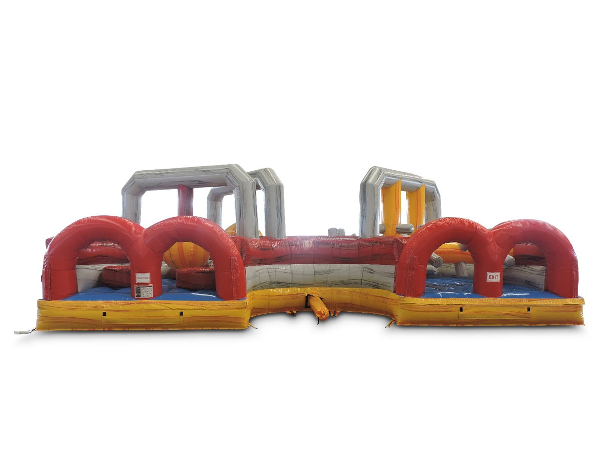 29 U Obstacle Course, U-Turn Inflatable Obstacle | HullaBalloo Sales