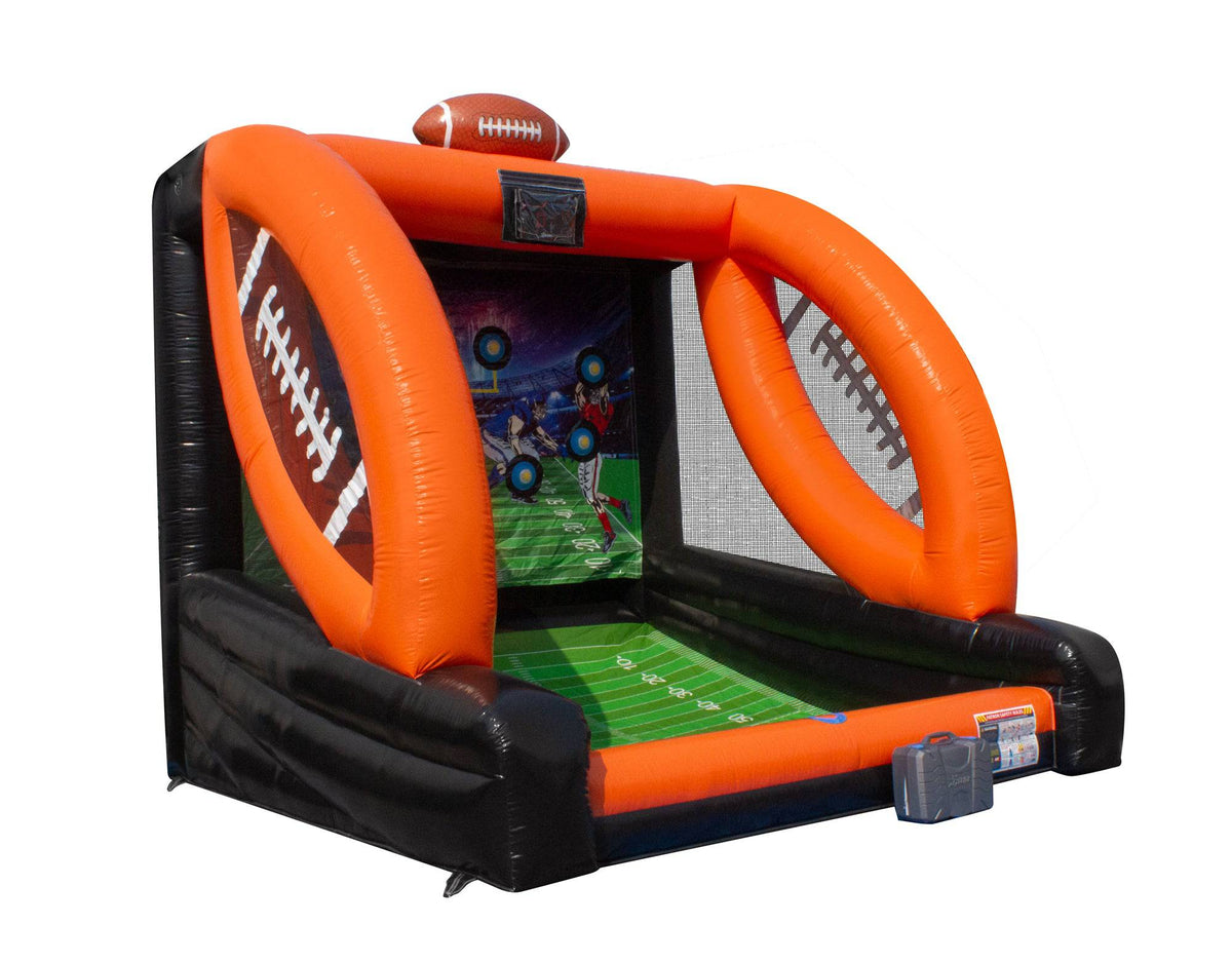 Inflatable Football Toss Game | HullaBalloo Sales